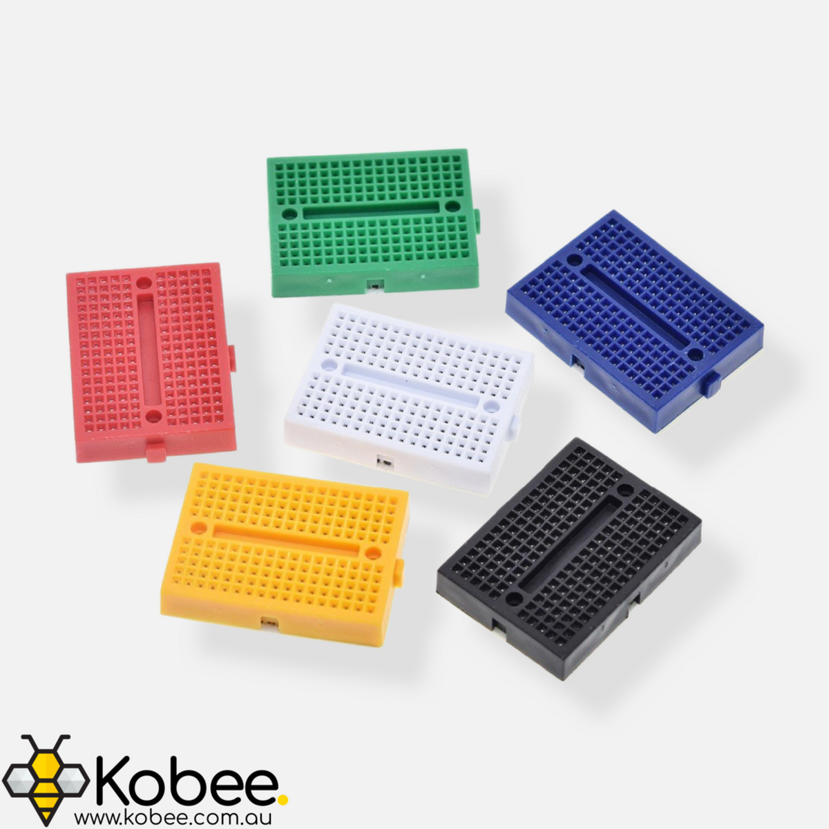 170-Point Mini Breadboard Multipack – Kobee