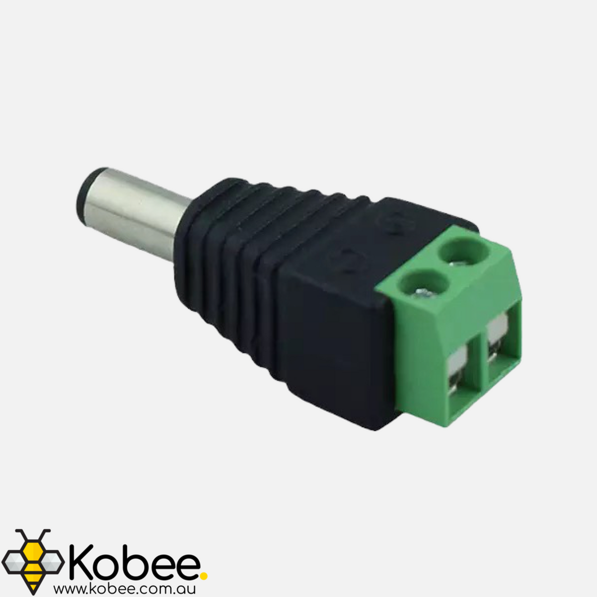 Male DC Power adapter - 2.1mm jack to screw terminal block – Kobee